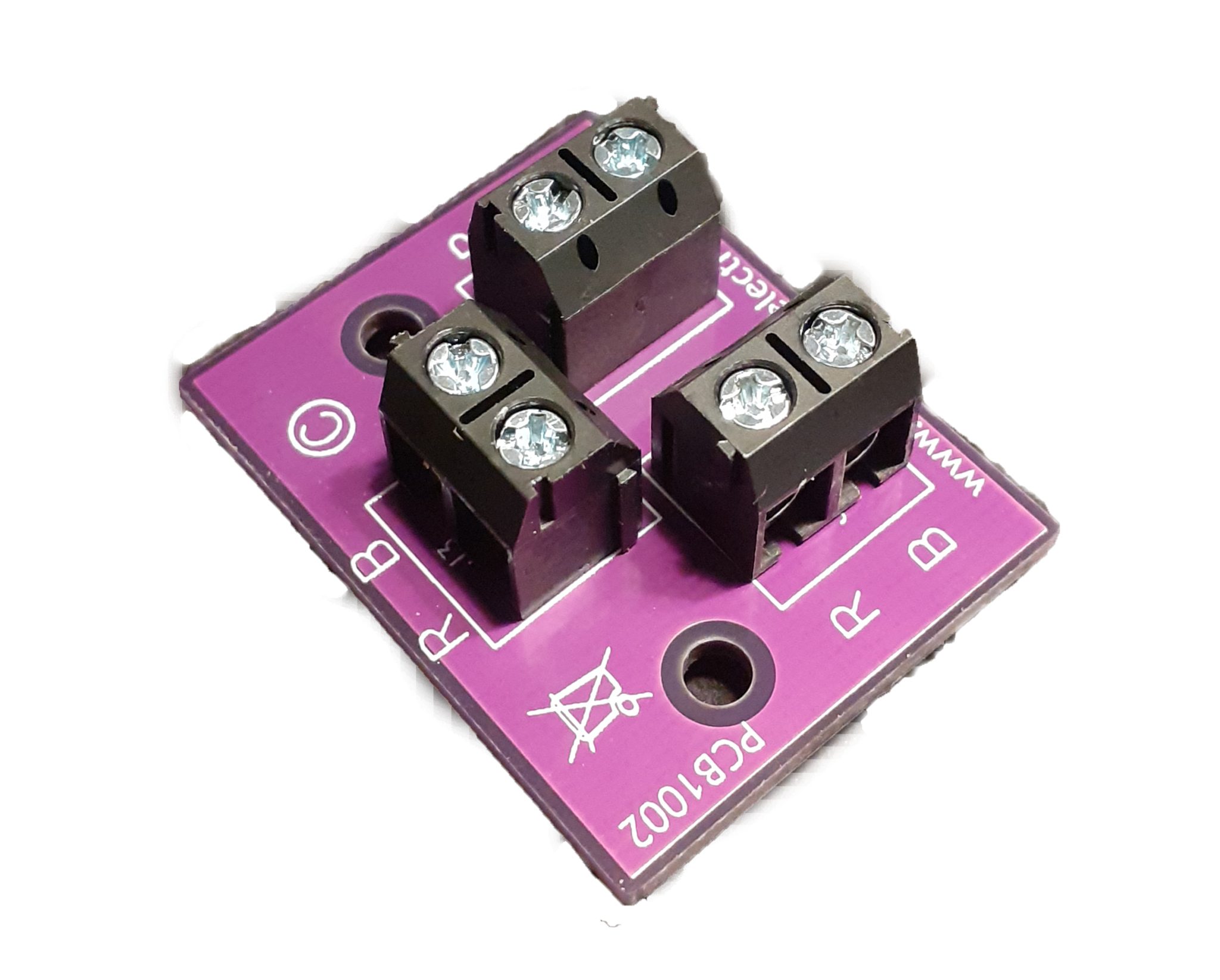 DC/DCC Track dropper connection board – Model Rail Electrics