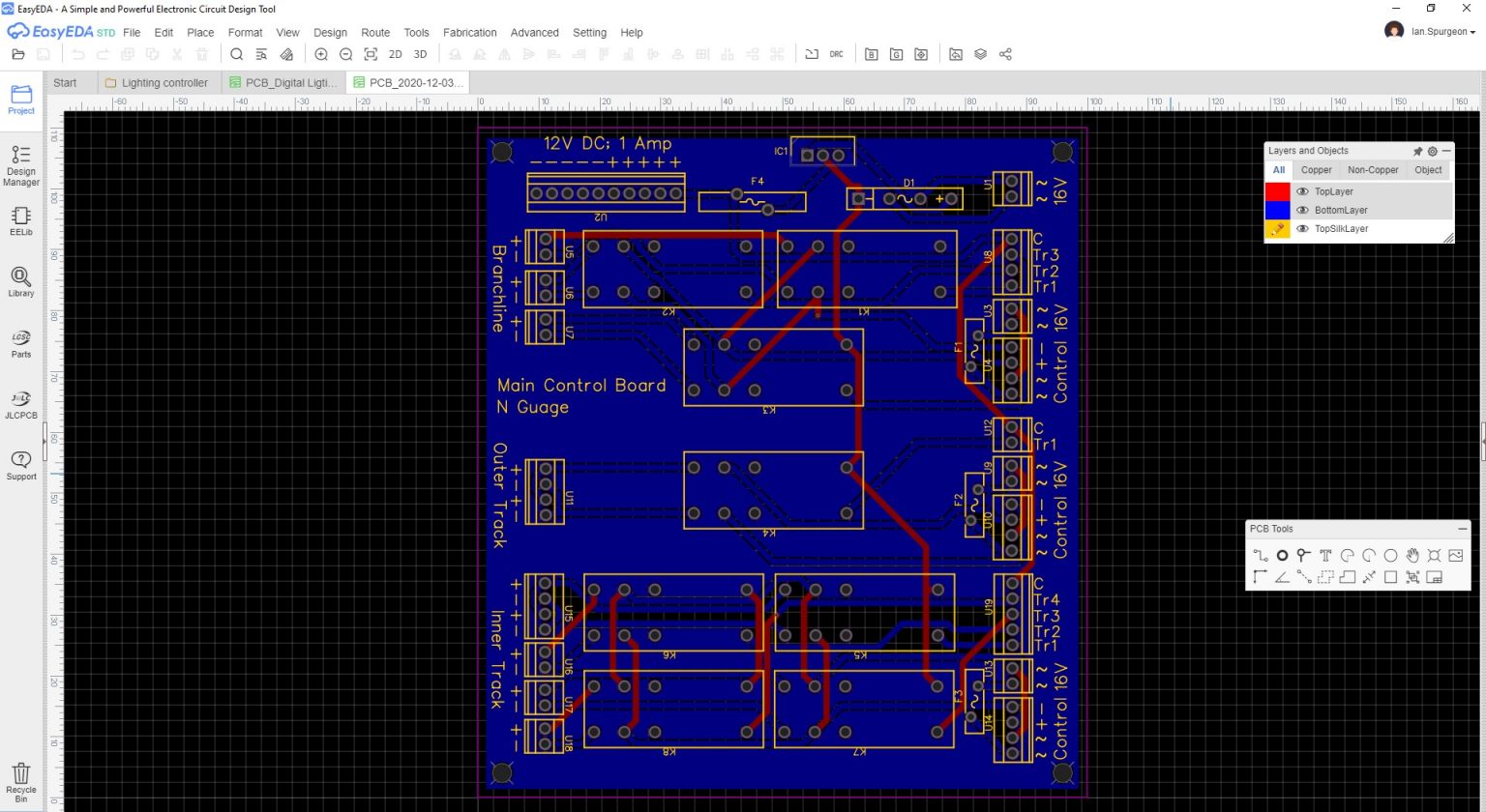 Bespoke PCB Design Service – Model Rail Electrics